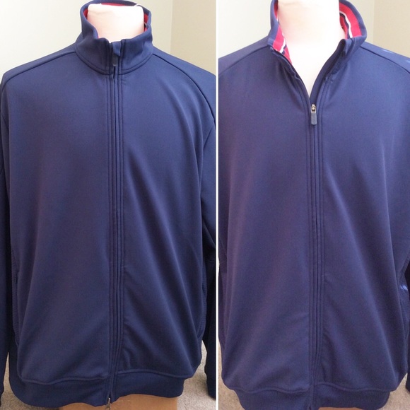 Bobby Jones | Jackets & Coats | Bobby Jones Navy Blue Xh2o Full Zip ...